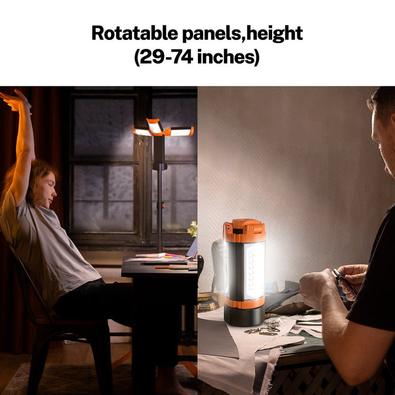 Cordless Telescopic Camping Light with Stand Waterproof LED – OGERY