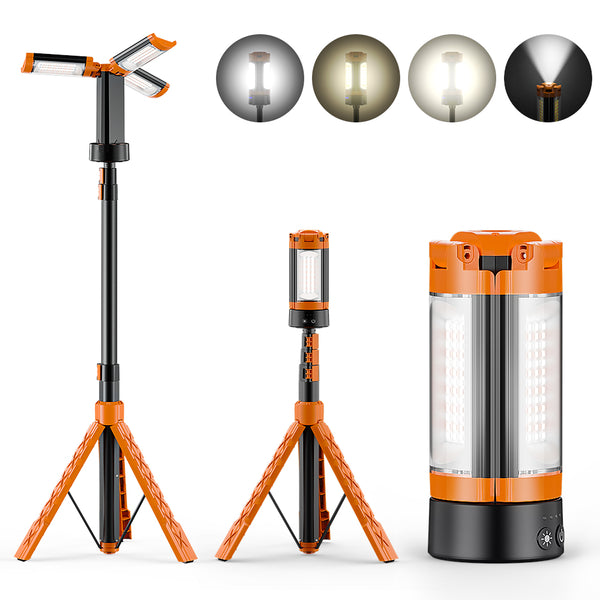 Cordless Telescopic Camping Light with Stand Waterproof LED – OGERY